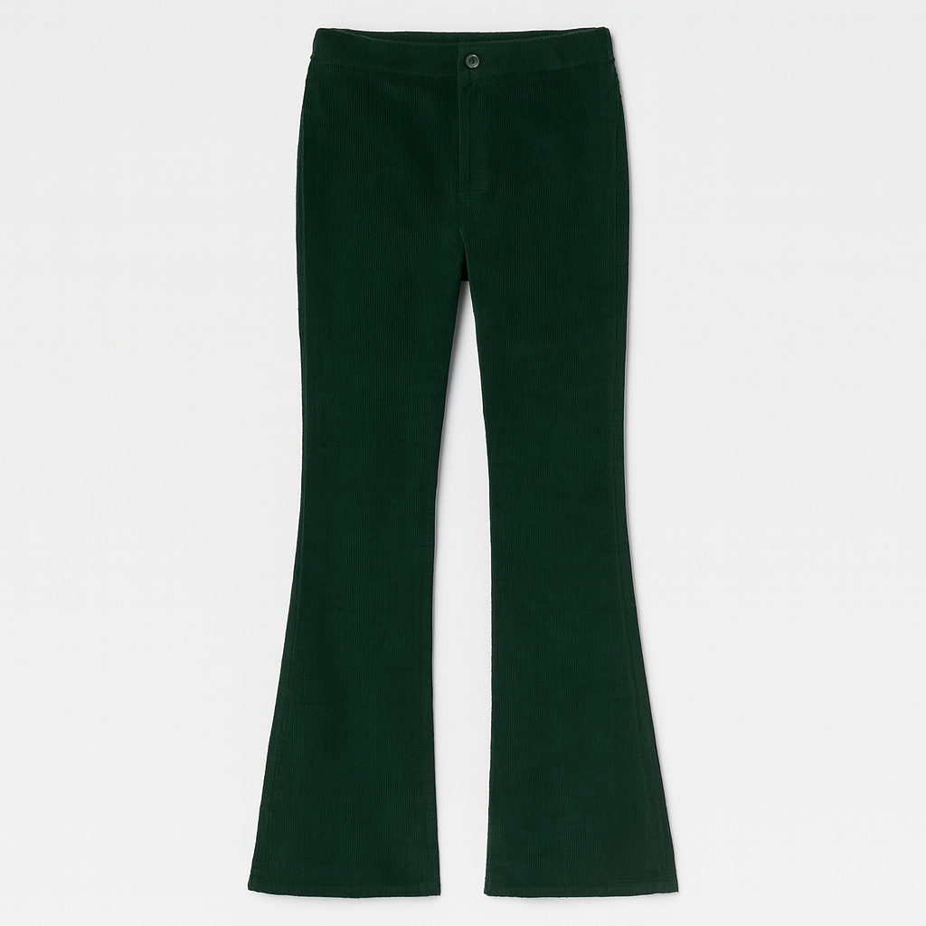 The Imogen Velvet Flare Trousers – Nora Elle
